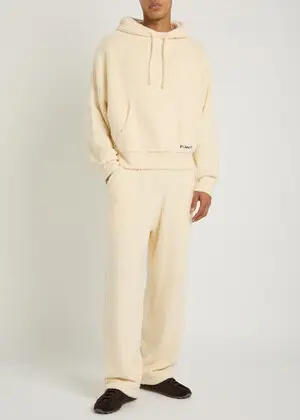 PICANTE Shaggy Textured Cotton-blend Sweatpants