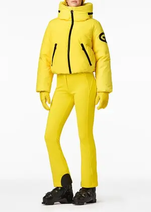 Goldbergh Porter Padded Ski Jacket - Yellow