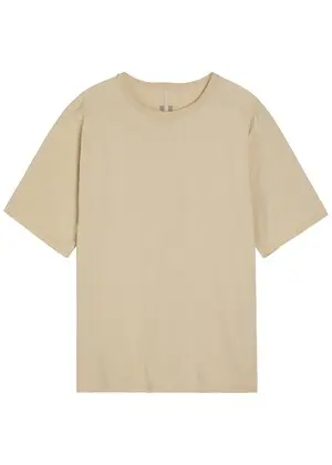 Rick Owens Brad Cotton T-shirt - Sand