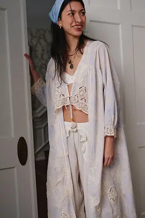 Free People Loved You First Bed Jacket