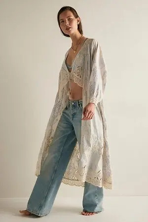 Free People Loved You First Bed Jacket