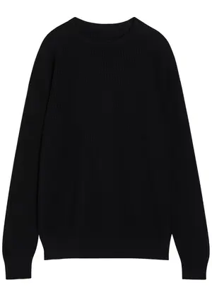 Rick Owens Jumbo Ribbed Wool Jumper