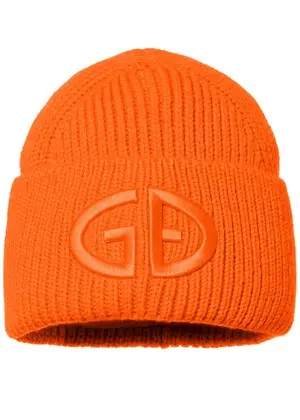 Goldbergh Rib Knit Beanie - Orange