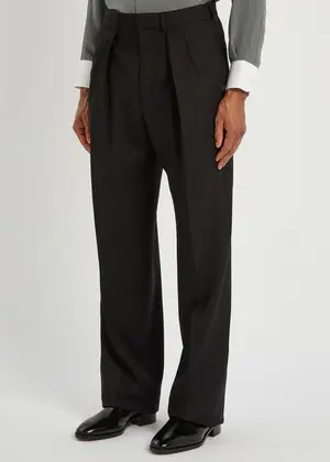 TOM FORD Striped Wool Trousers