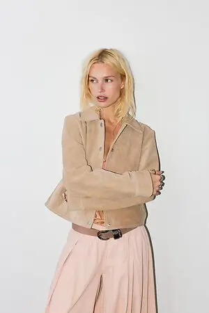 Free People Olivia Suede Jacket