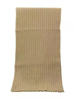 VIETTI MERCHANDISE Ribbed Scarf - Neutrals