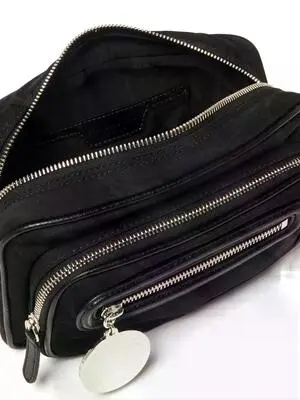 Stella McCartney Logo Plaque Camera Bag - Black