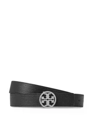 Tory Burch Circular-buckle Leather Belt
