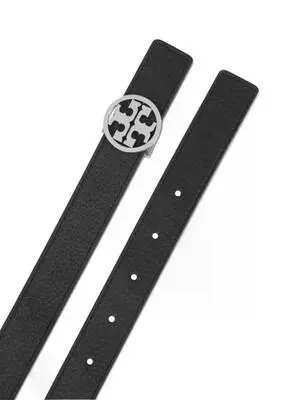 Tory Burch Circular-buckle Leather Belt