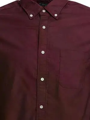 BEAMS Pocket Button Shirt - Red