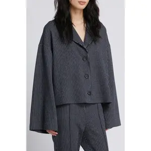 Mm By Max Mara Notched Lapel Outerwear For Women