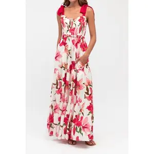 Printed Maxi Day Dresses
