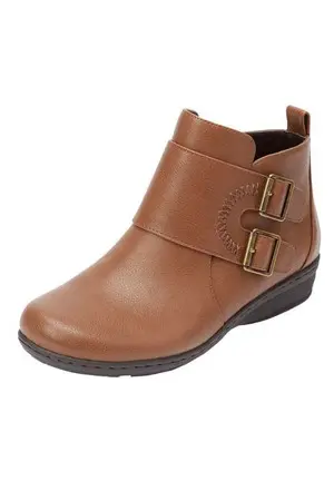 Comfortview Paneled Booties