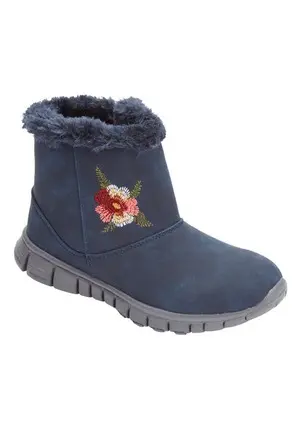 Comfortview Trimmed Booties