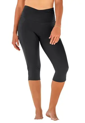 SWIM 365 Compression Capri - Black