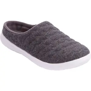 COMFORTVIEW Collins Quilted Slip-on Sneakers - Grey