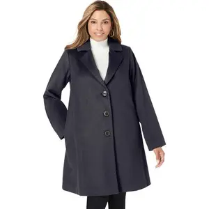 Jessica London Straight Hem Coats For Women