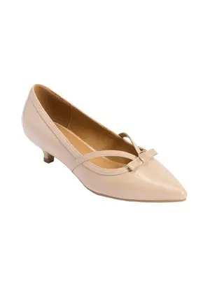 COMFORTVIEW Declan Slip-on Pump - Beige