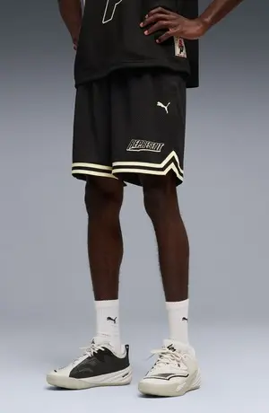 PUMA X Represent Mesh Basketball Shorts - Puma Black