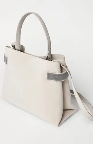 Brunello Cucinelli Top-handle Essence Bag