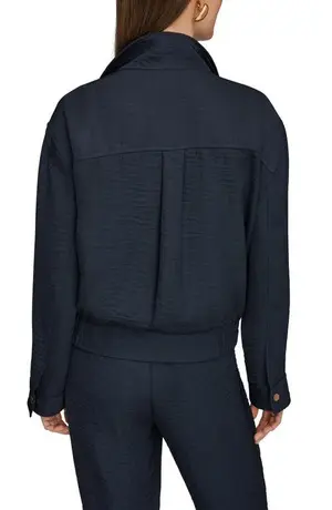 Donna Karan New York Ripple Zip Jacket