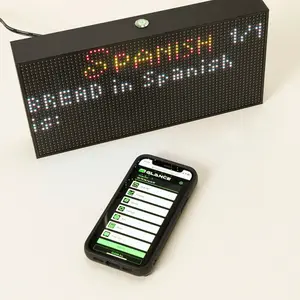 UNCOMMON GOODS Personalized Home Led Ticker Glance Led