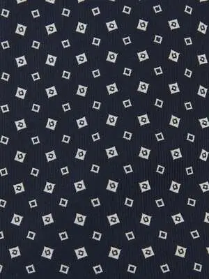 REISS Dario Silk-blend Micro-square Tie