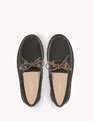 GIANVITO ROSSI Olonne Loafer - Brown - Calf