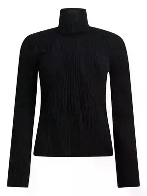 R2W Lesley Roll-neck Split-back Sweater