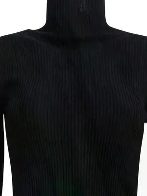 R2W Lesley Roll-neck Split-back Sweater