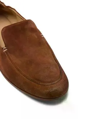 Marsèll Suede Gathered Loafers