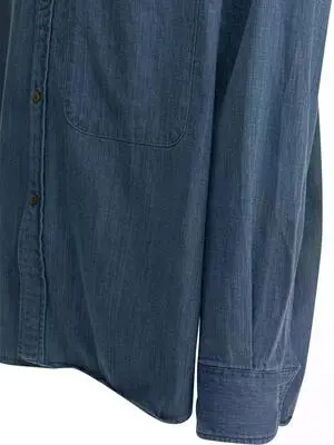 BEAMS Lisa Chest-pocket Button-up Shirt - Blue