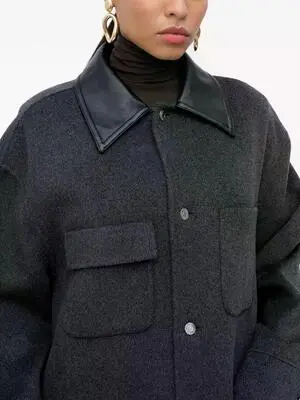 Nanushka Wylder Buttoned Coat