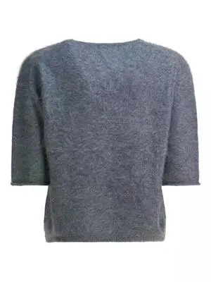R2W V-neck Cashmere T-shirt