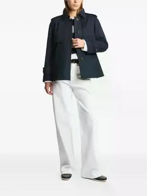 FAY Buttoned Trench Jacket