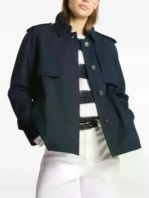 FAY Buttoned Trench Jacket