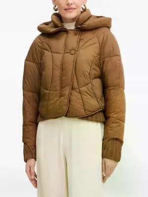 FRACOMINA Quilted Hooded Jacket