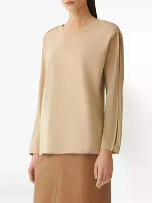 Fabiana Filippi Long-sleeve Top - Neutrals