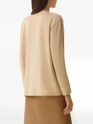 Fabiana Filippi Long-sleeve Top - Neutrals