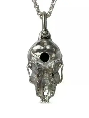 PARTS OF FOUR Monkey Skull Pendant Necklace