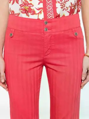 Etro Straight Trousers With Front Pockets