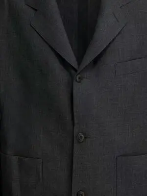BEAMS Paul Button-up Wool Blazer
