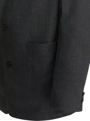 BEAMS Paul Button-up Wool Blazer