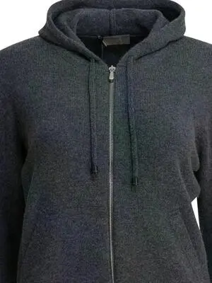 DRUMOHR Zip Hooded Cardigan