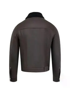 Loewe Button Shearling Trucker Jacket
