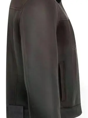 Loewe Button Shearling Trucker Jacket