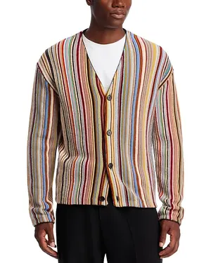 Paul Smith Ribbed Cardigans For Men