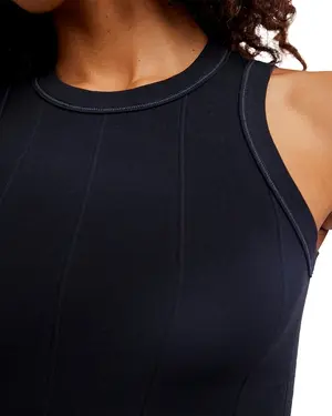 Free People So Soft Seamless Tank Top - Black
