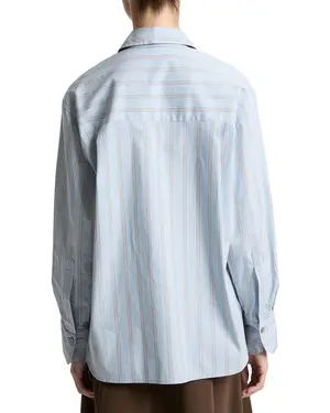 Vince Button Front Shirt - Del Mar Multi