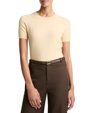 Vince Crewneck Top - Chamomile